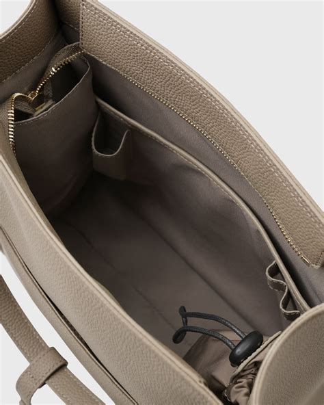 Mae Boxy Tote Taupe Tocco Toscano