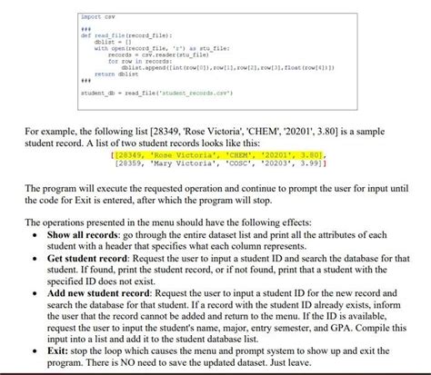 Solved Assignment Lists Objectives This Assignment Chegg
