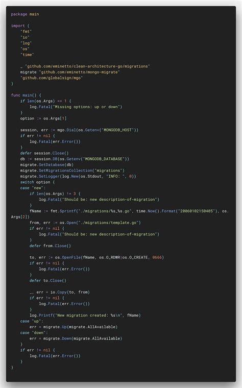 Data Migration With Golang And Mongodb Rgolang
