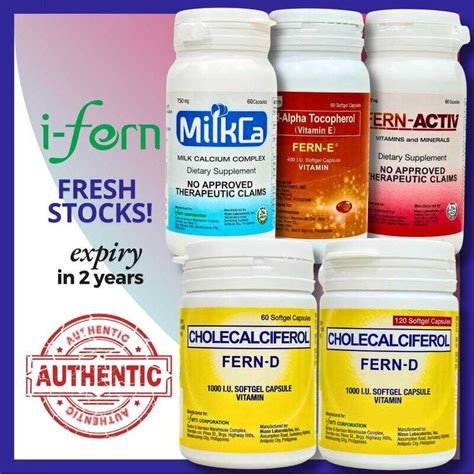 I Fern Fern D Cholecalciferol 1000 Iu Sofgel Capsule Vitamin 60