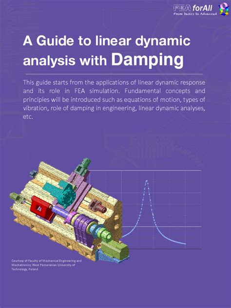 linear dynamic analysis guide with damping pdf force physics