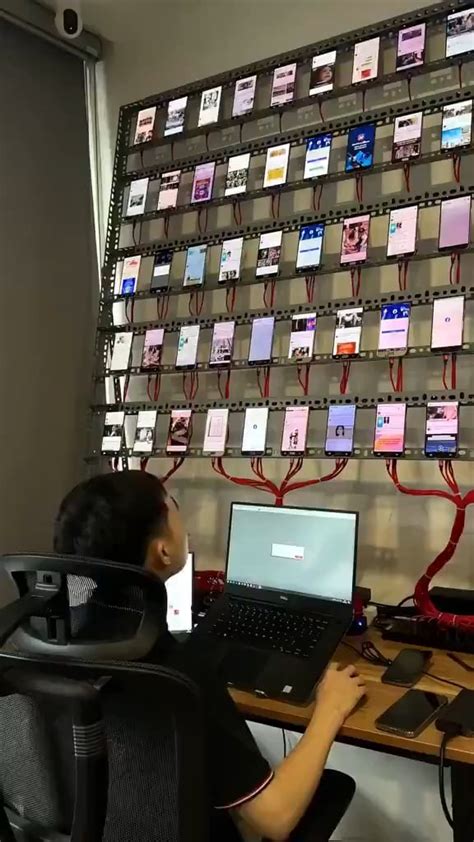 This Is What A Multi Account Bot Farm Looks Like In Communist China So When You Think Youre