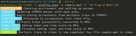 Generating Video From A Chrome Devtools Trace With Devtools To Video Dr Justin Ribeiro Phd