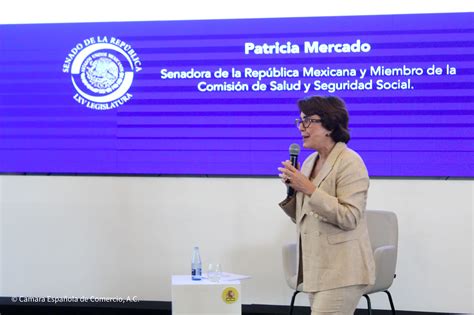 Mujeres Camescom Patricia Mercado Senadora De La Rep Blica Mexicana Camescom