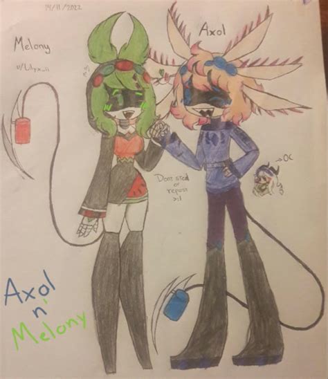Smg4 Smg4 X Md Melony X Axol 💚💙 Save