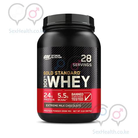 Optimum Nutrition Gold Standard 100 Whey Protein Powder Chocolate 5