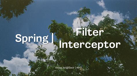 Spring Filter와 Interceptor
