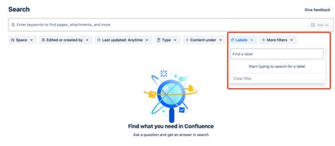 Confluence Labels — Hean Tech