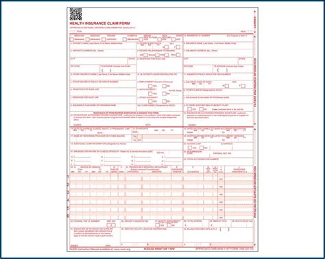Hcfa 1500 Form Fillable Free Form Resume Examples N49m1ee9zz