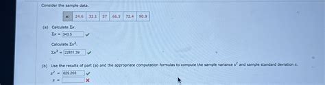 solved consider the sample