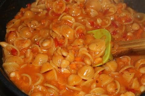 Паста «Орекьетти с фасолью»