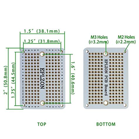 Eplzon Solderable Breadboard Pcb Board Gold Plated Solder Breadboard For Diy