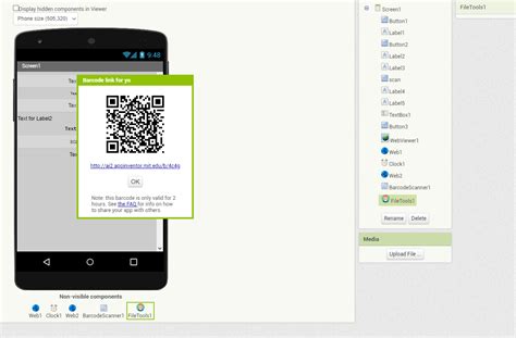 Qr And Barcode Scanner Wont Work Together Mit App Inventor Help Mit App Inventor Community