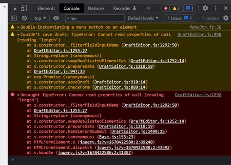 3 X Unpredictable Javascript Error When Entry Auto Saves Causes