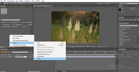 Snowfall In After Effects Top 2 Methods To Create Snowfall Effect