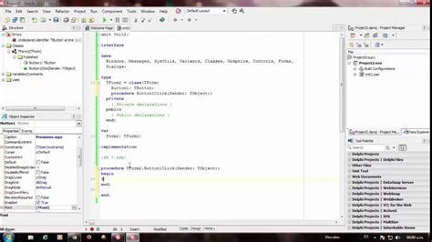 Iniciando En Delphi Youtube