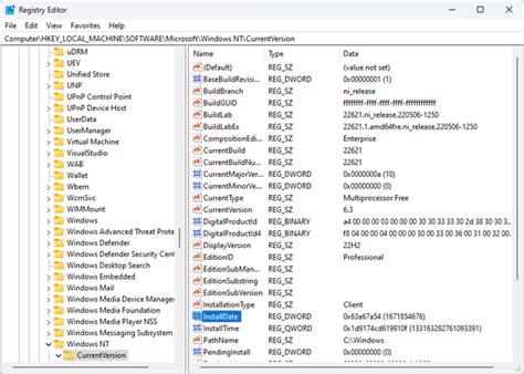 How To Check The Windows Installation Date