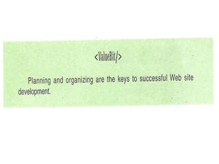 Designing Static Pages Using Html PPTX