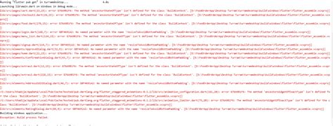 Dart Flutter Code Not Compiling After Upgrade To Version 1270 80