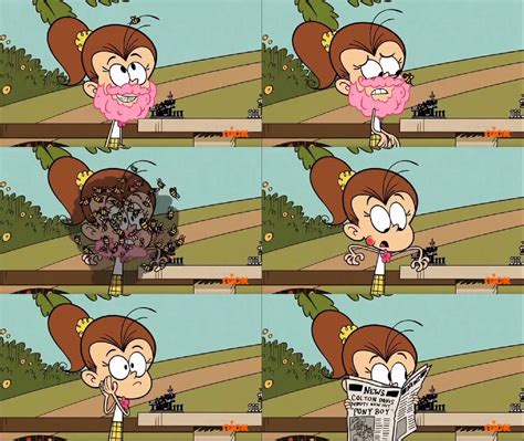 Loud House Luan Cotton Candy Bread Is Eating By Dlee1293847 On Deviantart