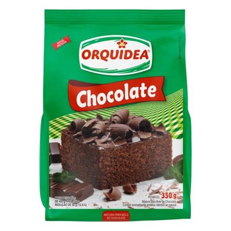 Mistura Para Bolo Chocolate Orquídea 350g Sonda Supermercado Delivery