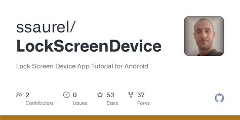 Github Ssaurel Lockscreendevice Lock Screen Device App Tutorial For Android