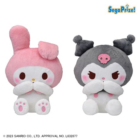 ゆるかわ サンリオキャラクターズ スペシャルはずかちっ！ぬいぐるみ“マイメロディ・クロミ”｜タイトーの3月のおすすめプライズ