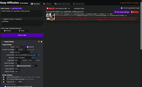 Error Unexpected Read Error Issue Easydiffusion Easydiffusion Github