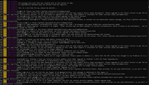 Npm Install Package Lockjson · Issue 572 · Insidesherpajpmc Tech