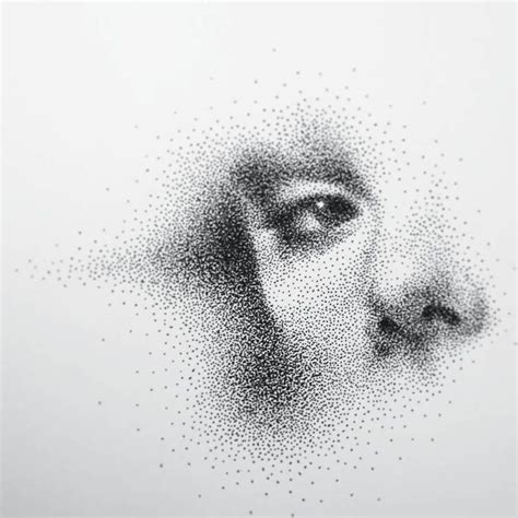 Delicate Looking Stippling Drawings Stippling Art Dotted Drawings