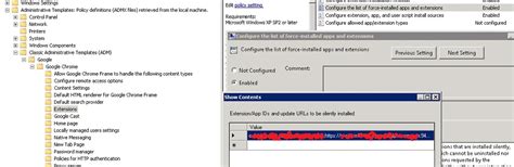 Can We Deploy A Chrome Extension Through Local Server Through Gpo Settings Stack Overflow