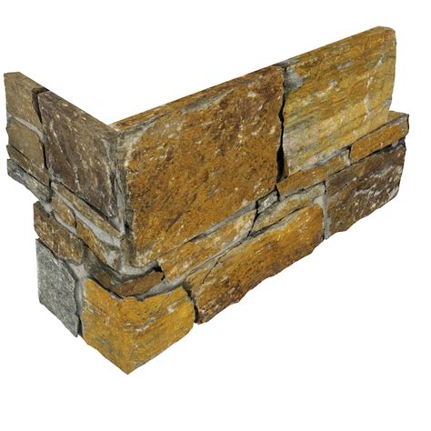 Satori 388 Square Feet Rustic Creek Slate Cobble Stone Veneer At
