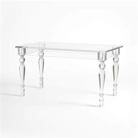 Clear Acrylic Conversation Table — Lounge Event L Premium Furniture