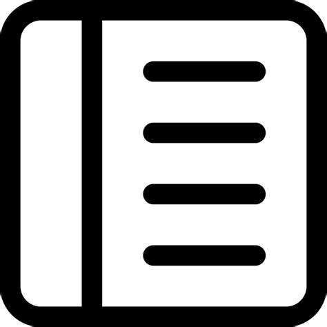 Layout Text Sidebar Reverse Free Vector Icons On Creazilla Com