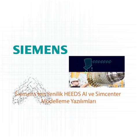 Siemensten Yenilik Heeds Ai Ve Simcenter Modelleme Yazılımları Cadcam Haber