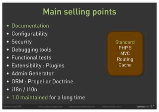 Symfony Open Source Enterprise Framework PPT