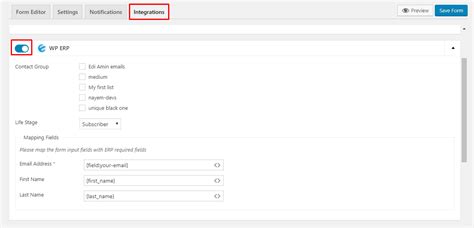 Use Weforms The Fastest Wordpress Form Plugin With Wp Erp