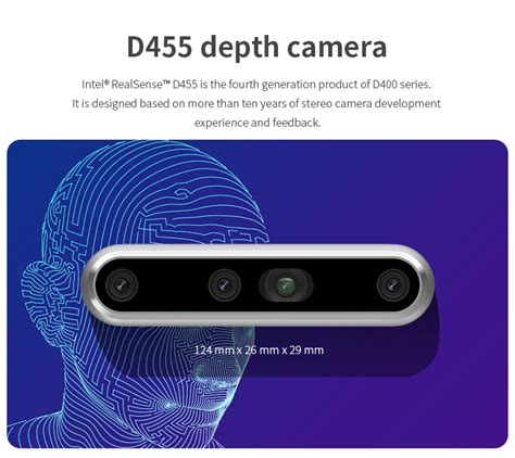 High Resolution Image Sensor Intel RealSense Depth Camera D I D D D Compatible With