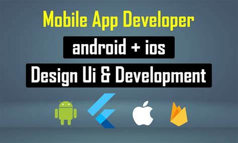 Do Mobile App Development Android App Ios App Flutter Mobile App Developer By Logicaldev Fiverr