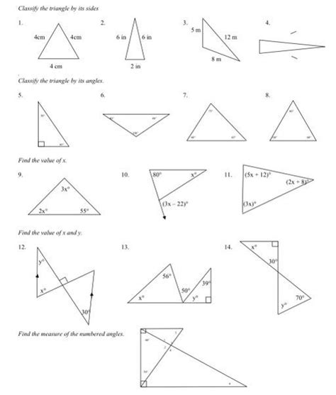 Solved Classify The Triangle By Its Sides Clacsify The Chegg Com