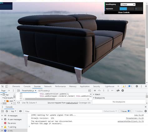 Gltf Darker In 01322 Compared To 01313 · Issue 22545 · Mrdoob