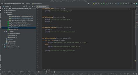 GitHub Rajatt PythonRequests BDD Automation Testing API Requests Python PyCharm