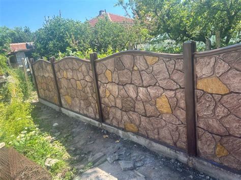 Изграждане на бетонни огради Полагане на щампован бетон шлайфан бетон Topsitebulgaria