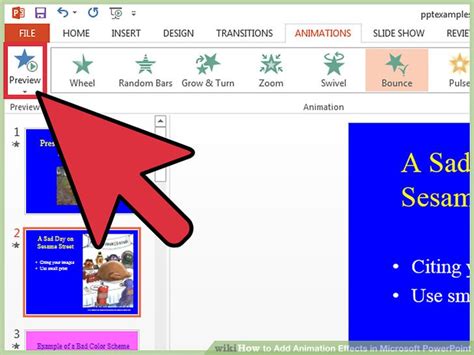 3 Ways To Add Animation Effects In Microsoft Powerpoint Wikihow