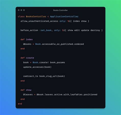 New Series On Rails Controllers