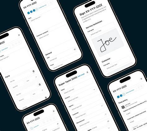 Capax Yacht Maintenance App Workspace