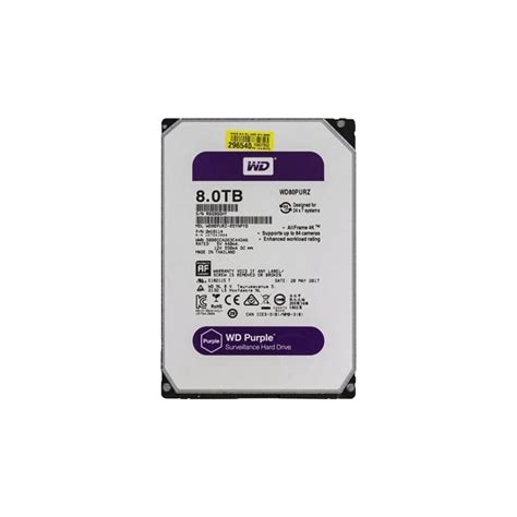 Жесткий диск Western Digital 8tb Purple Wd80purz 21038 Купить