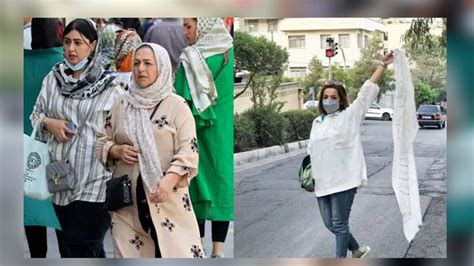 No To Hijab हिजाब के खिलाफ ईरान में महिलाओं ने खोला मोर्चा खुले बालों
