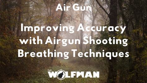 Improving Accuracy With Airgun Shooting Breathing Techniques The Wolfman