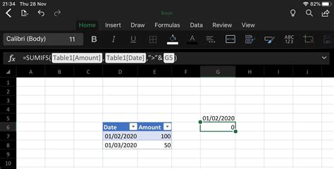 excel ios sumif date criteria microsoft community hub